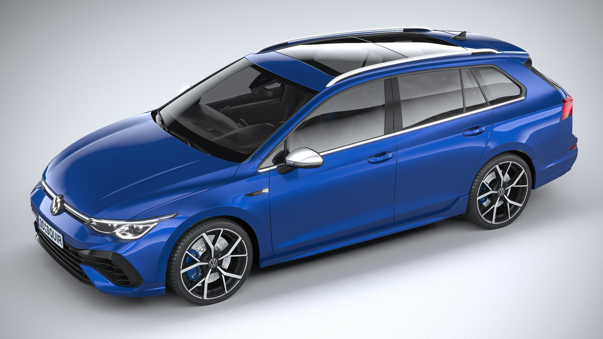 Volkswagen Golf R Kombi 2022 3D-Modell - TurboSquid 1760148