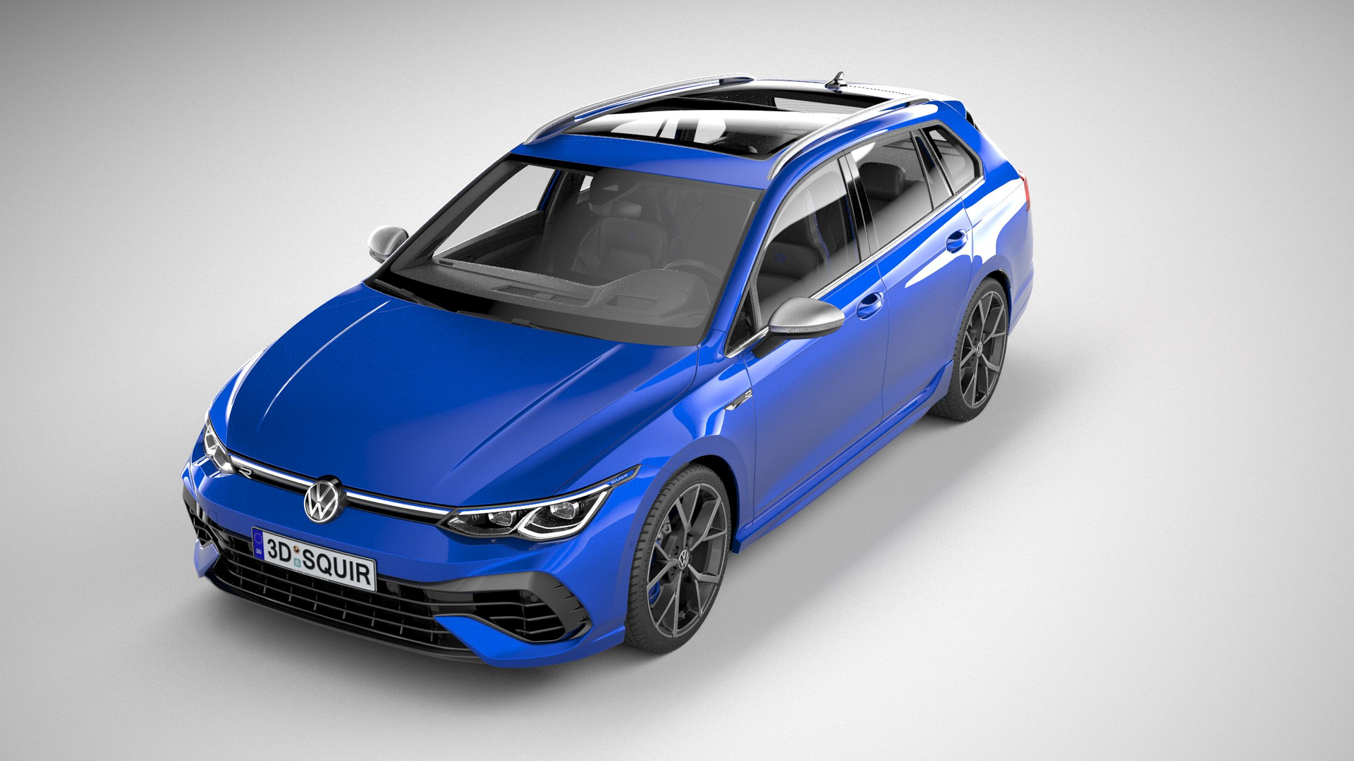 Volkswagen Golf R Kombi 2022 3D-Modell - TurboSquid 1760148