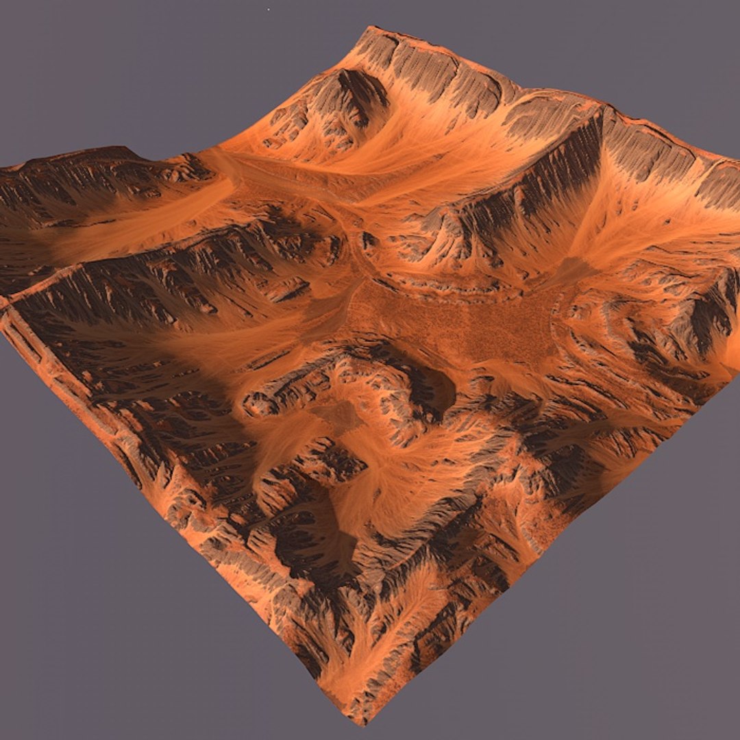 Mountain Games Maps 3d Model