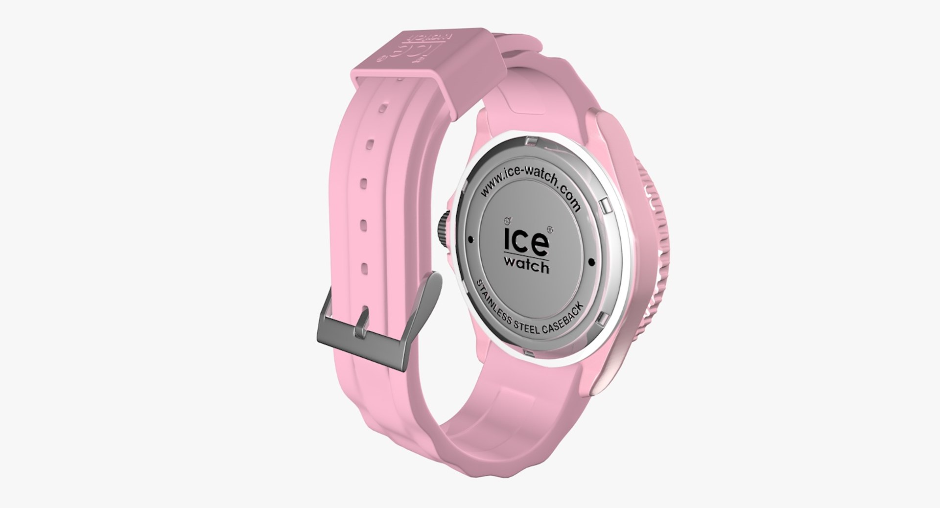 3d Model Pink Ice Watch