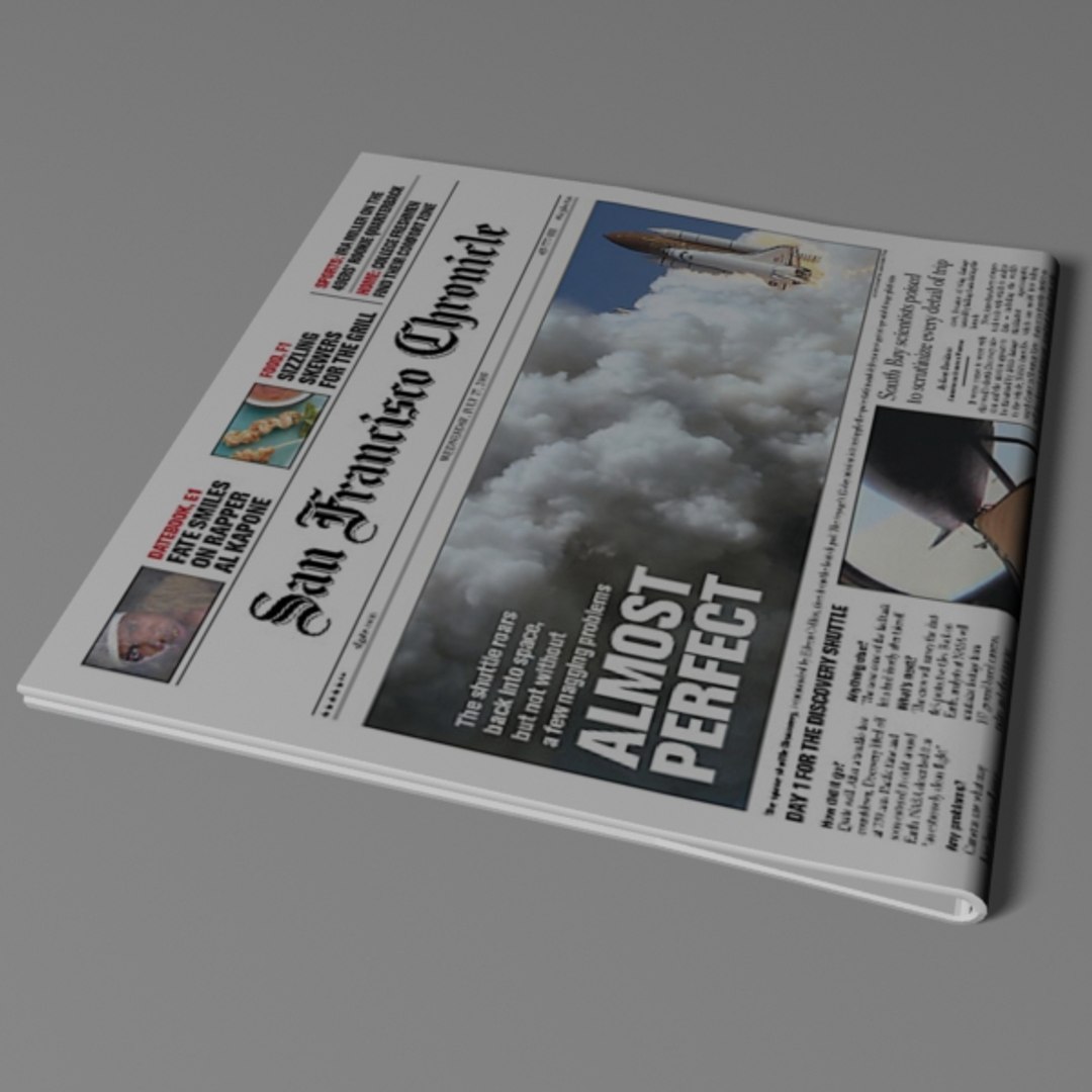 3ds Max Newspaper