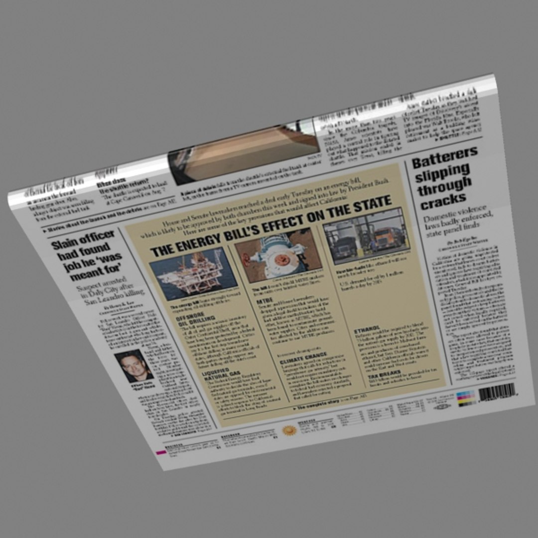3ds Max Newspaper