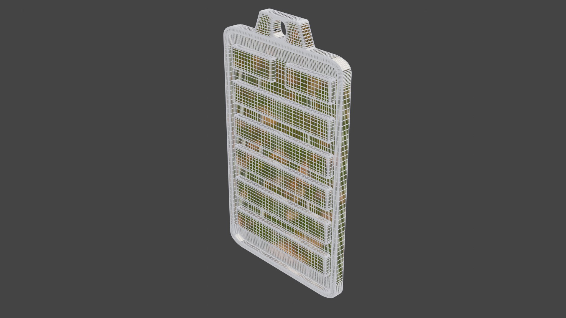 3D I Ching Hexagram Pendant 43 Model - TurboSquid 2425156