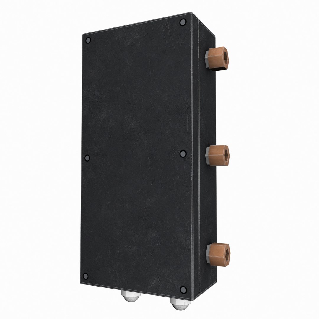 electrical pack medium wall 3d 3ds