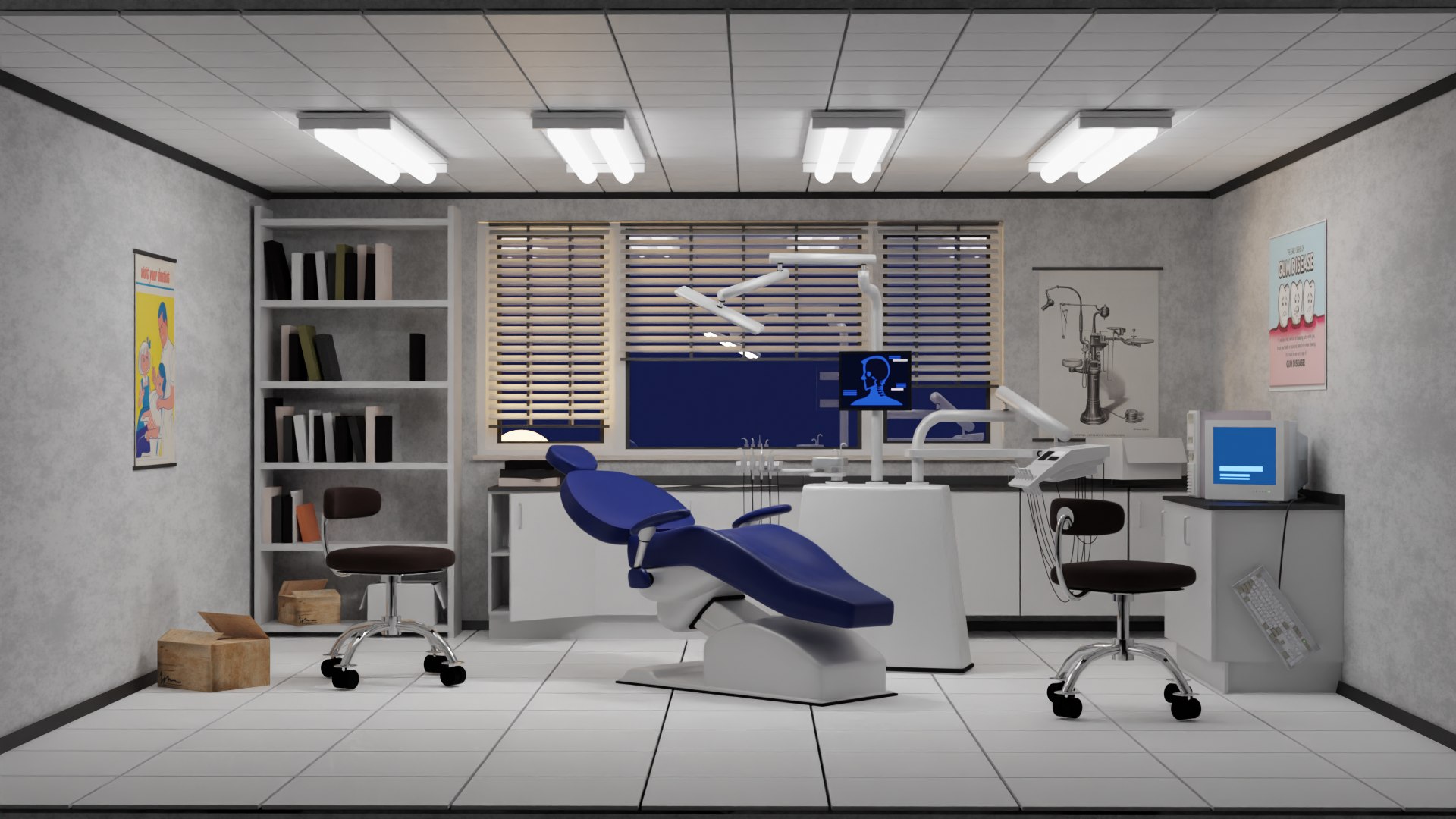 Dentist Office 3D 3D Model - TurboSquid 1983109
