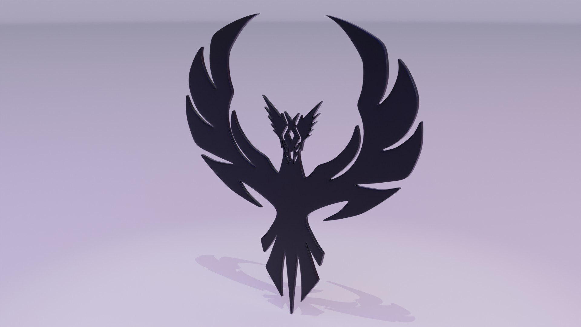 3D Phoenix - Immortal bird 05 low-poly 3D model model - TurboSquid 1844008