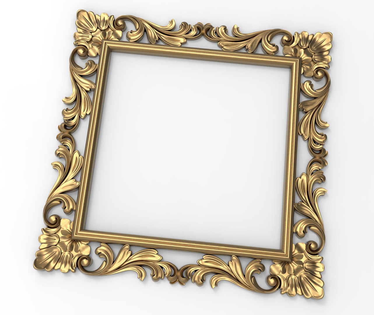 3D Model Frame Carving Square - TurboSquid 1675335