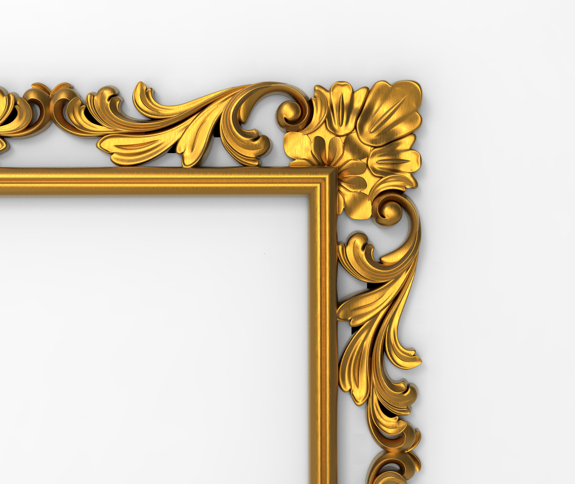 3D model frame carving square - TurboSquid 1675335