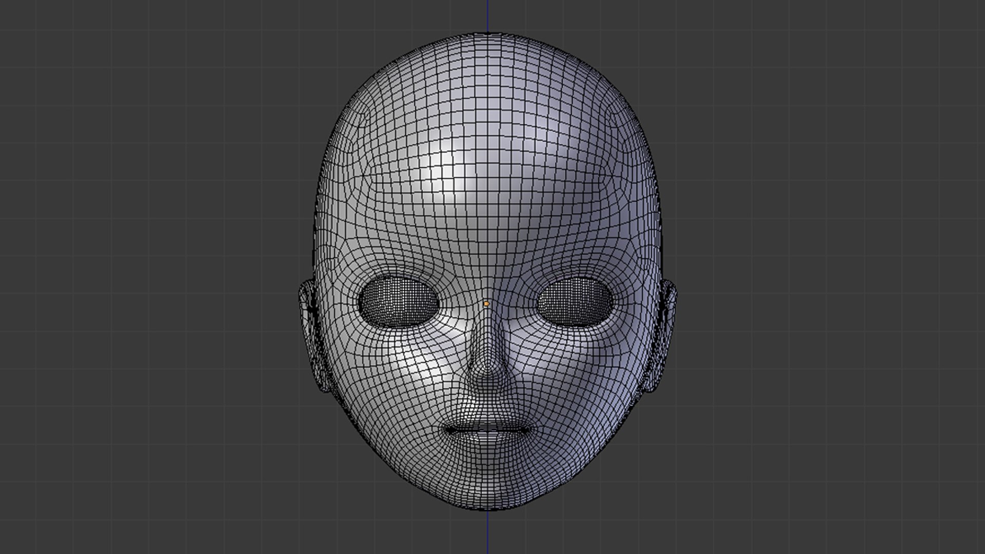 Free Stylized Character Head 3d Model