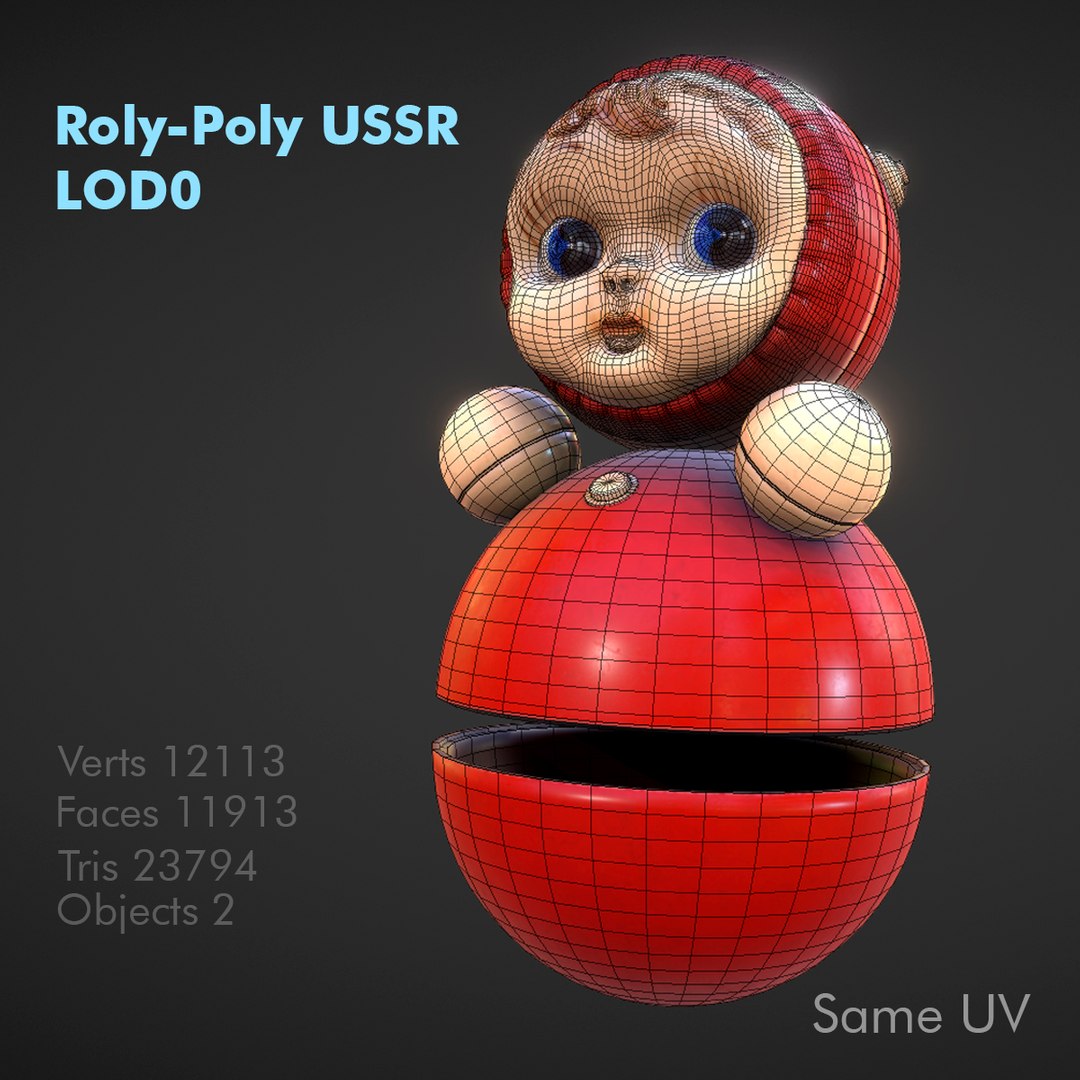3ds Roly-poly Ussr