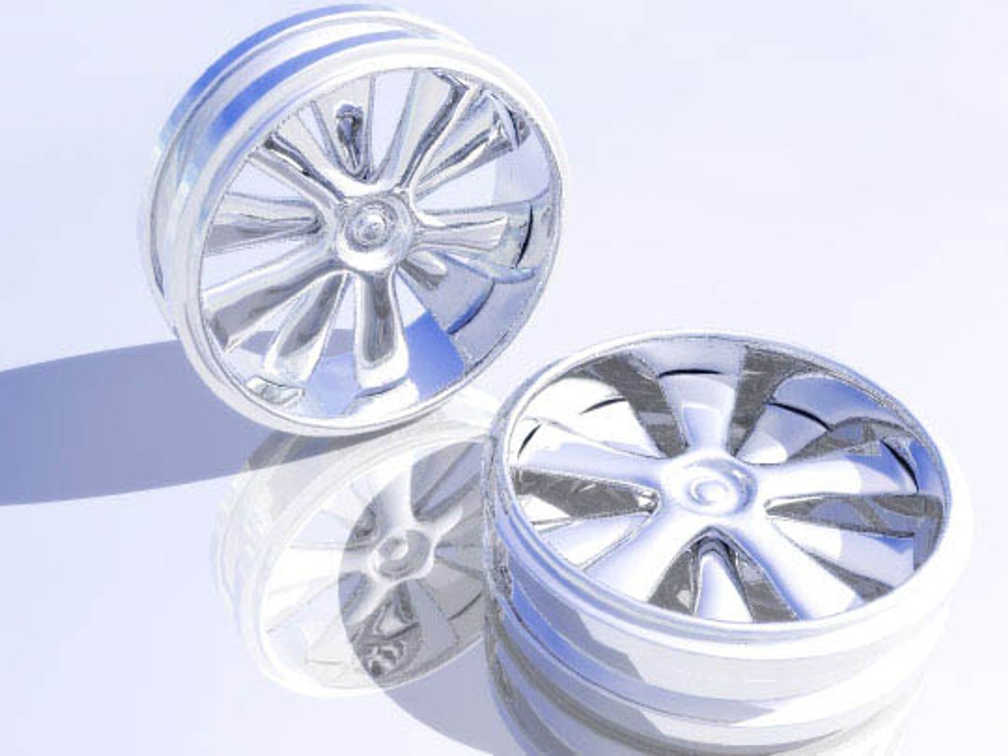 Car Rims 3d Model