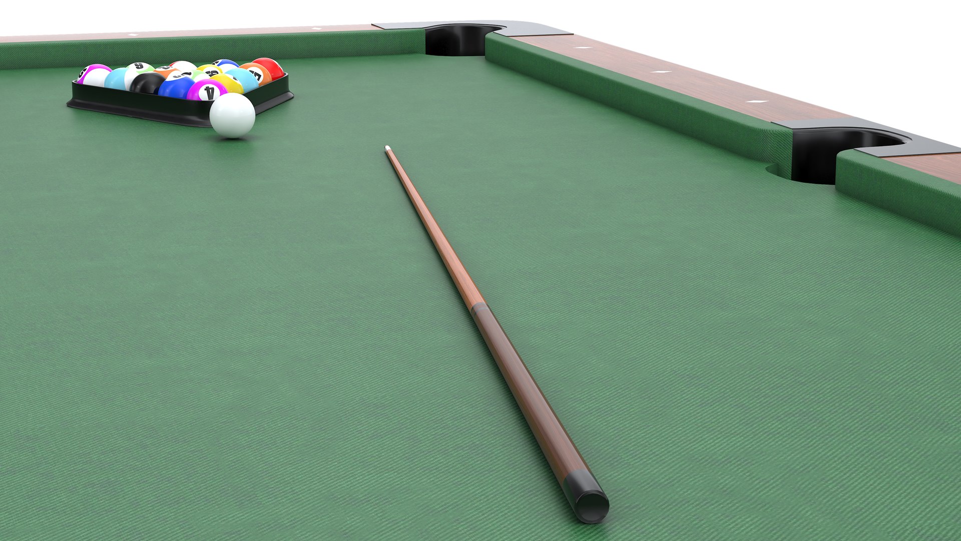 Billiards Table 3D Model - TurboSquid 2302989