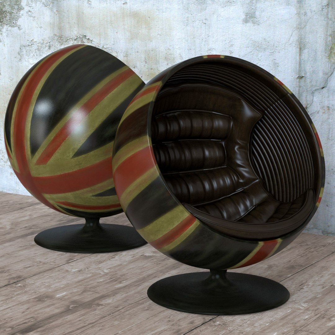 seat ball pod chair 3d model