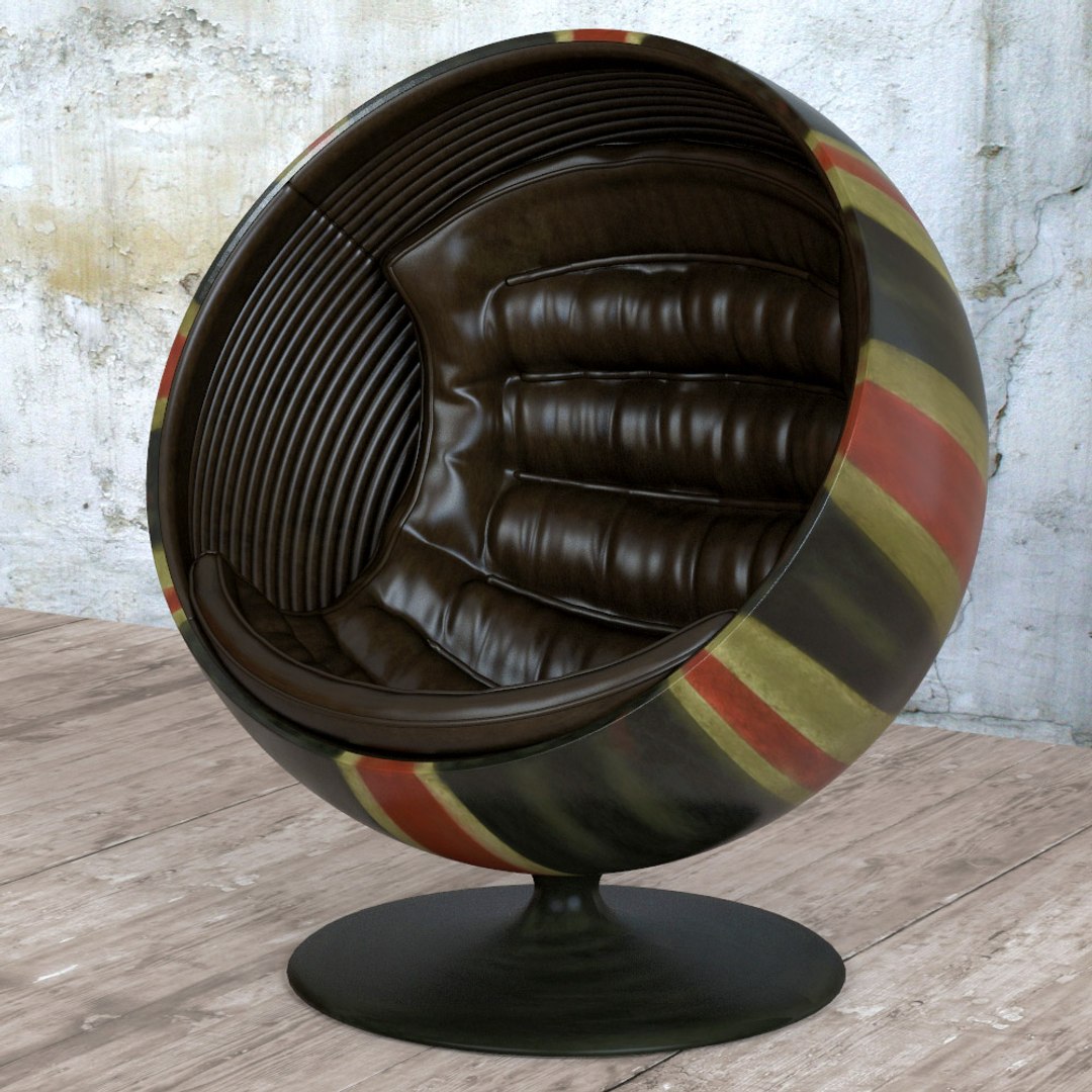 seat ball pod chair 3d model