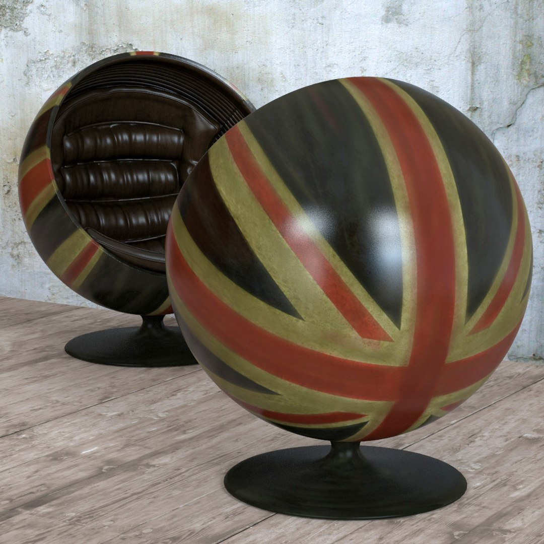 seat ball pod chair 3d model