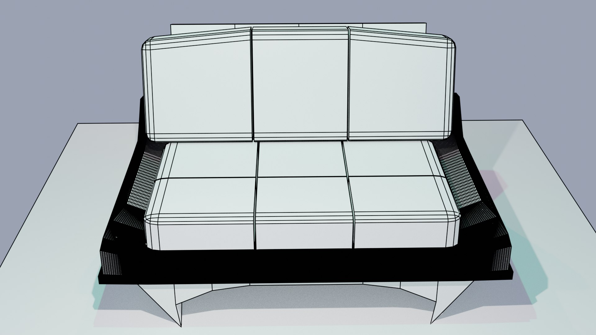 A Simple Sofa For Room 3D - TurboSquid 1942561