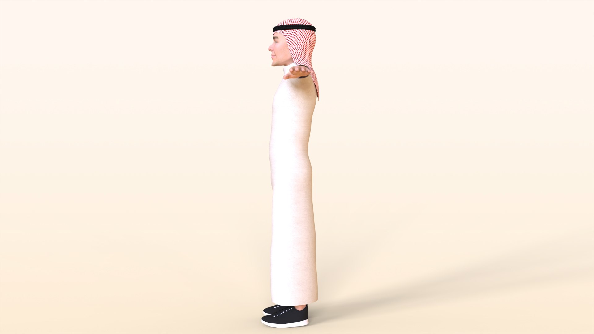 3D Model Toon Arab Sheik - TurboSquid 2240752