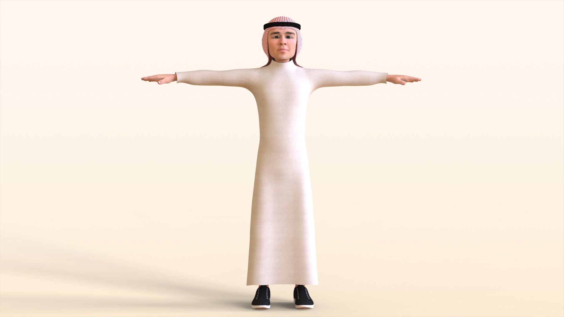 3D Model Toon Arab Sheik - TurboSquid 2240752