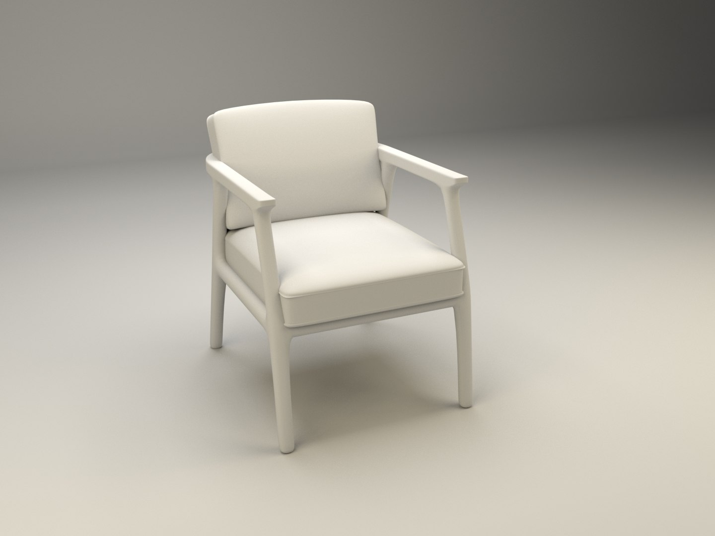 3d Model Comfortable Chair