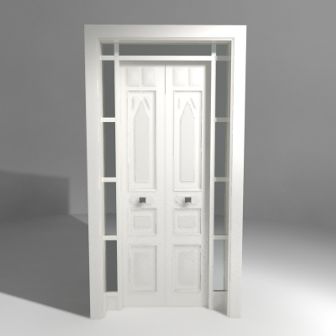 entrance door 3d model