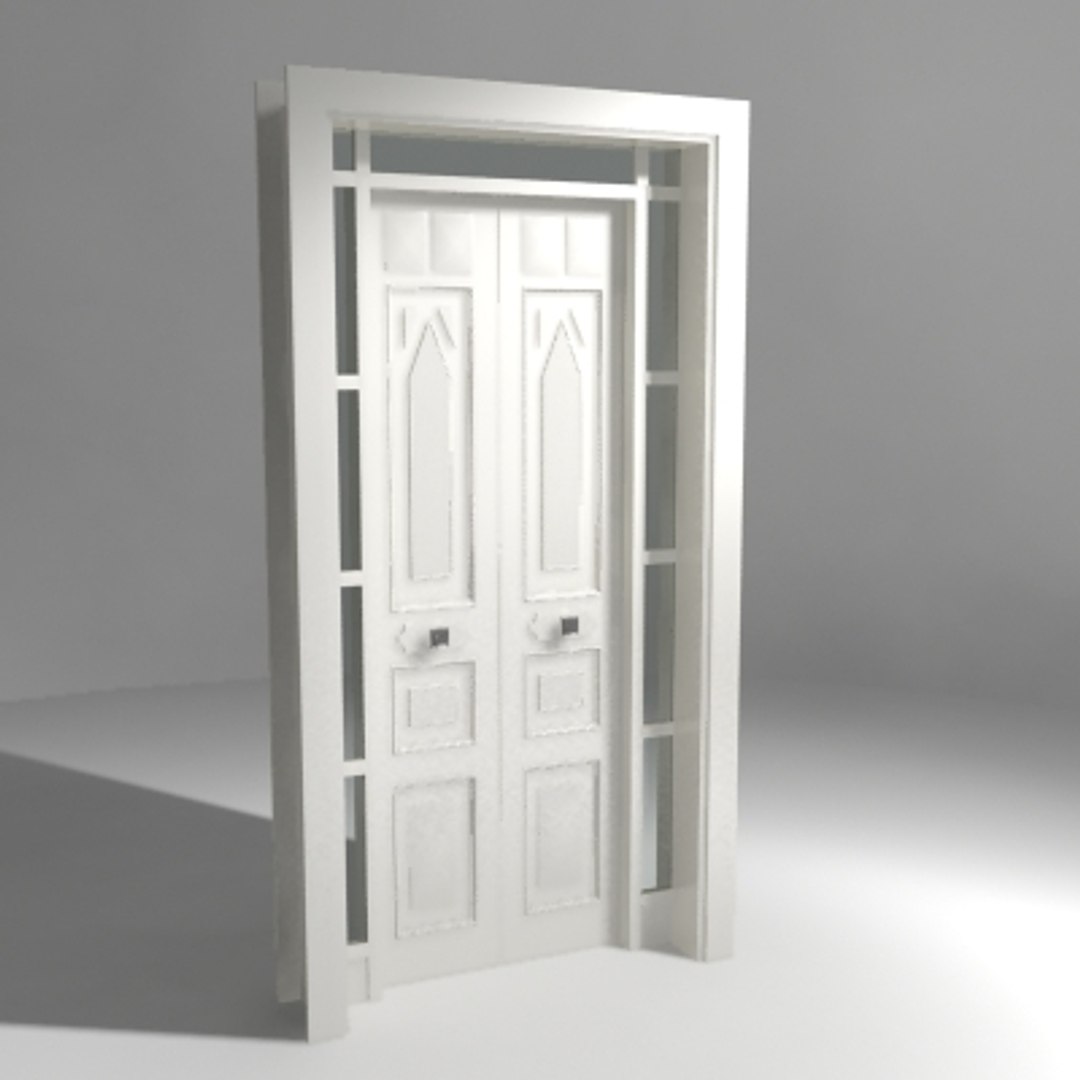 entrance door 3d model