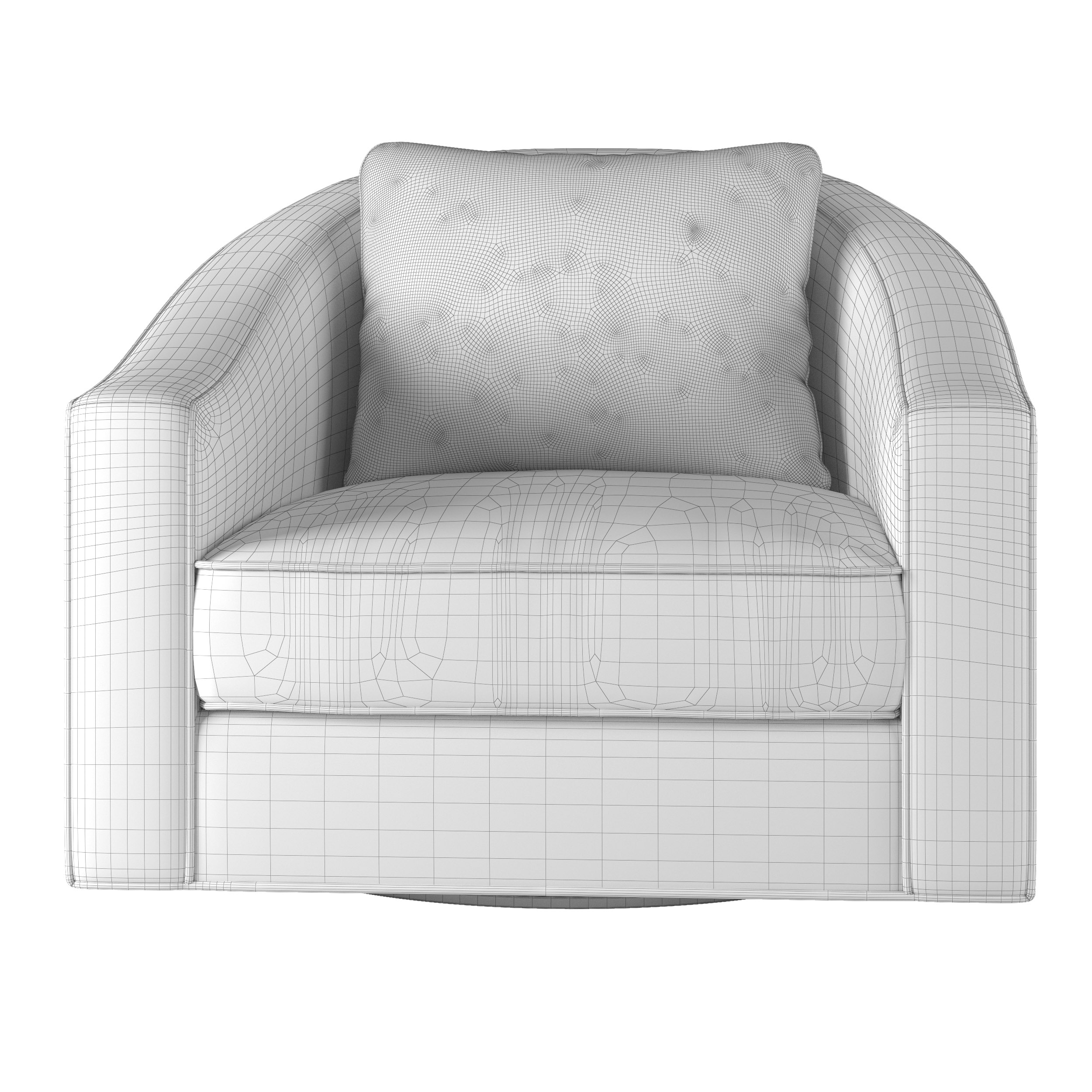 3D RH CURVED SWIVEL CHAIR - TurboSquid 1993483