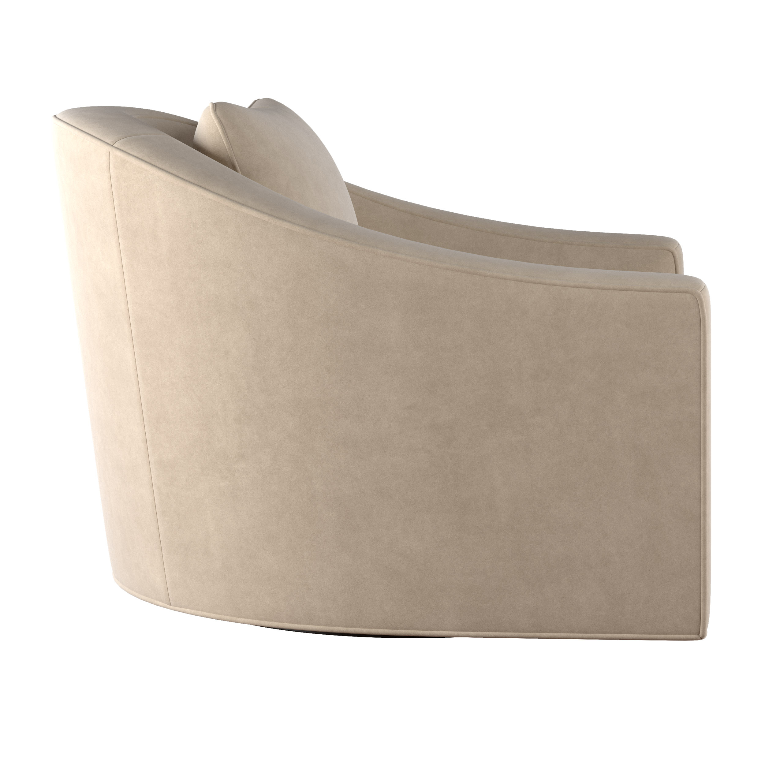 3D RH CURVED SWIVEL CHAIR - TurboSquid 1993483