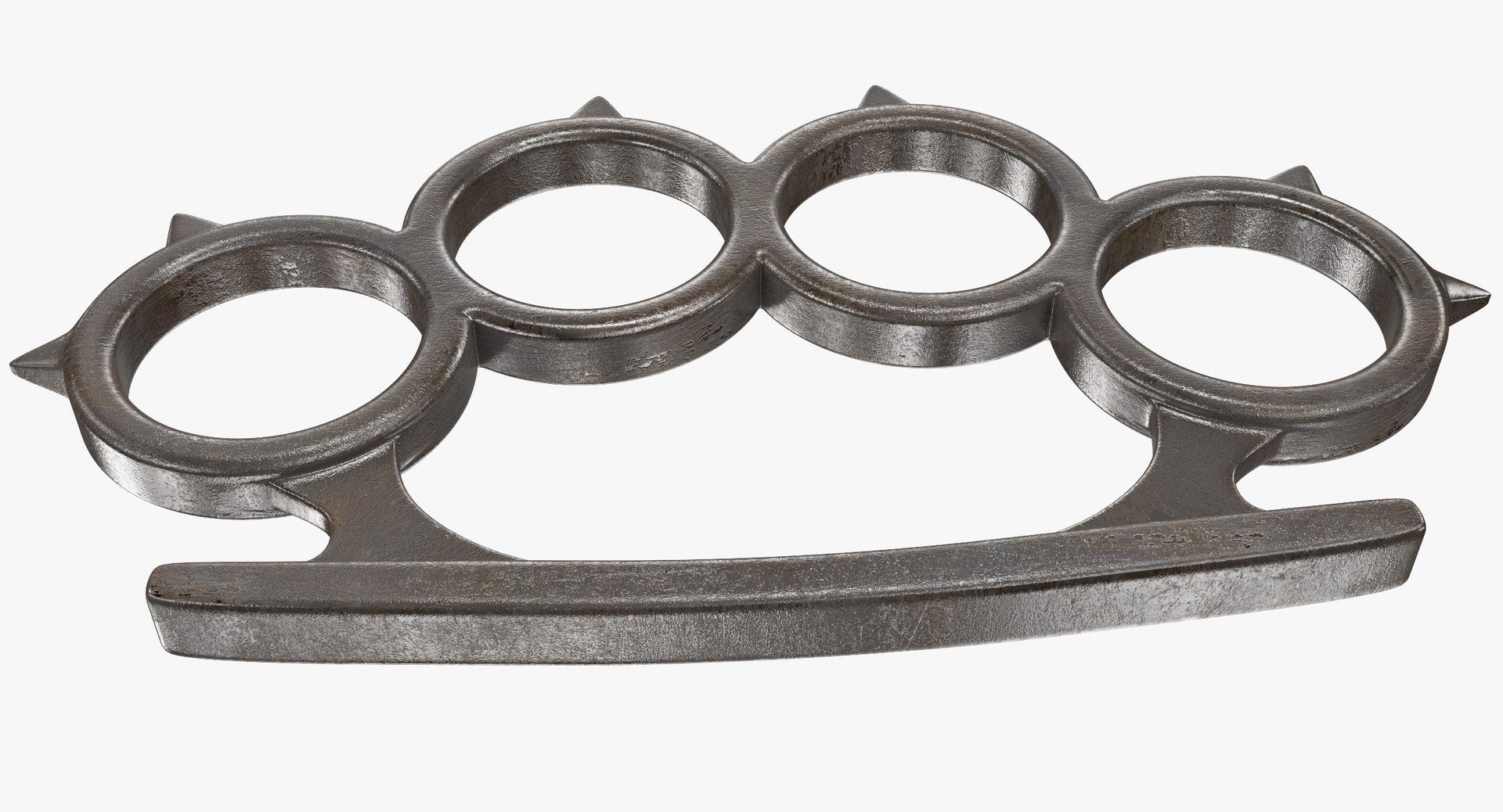 3D Brass Knuckles Model - TurboSquid 1391966
