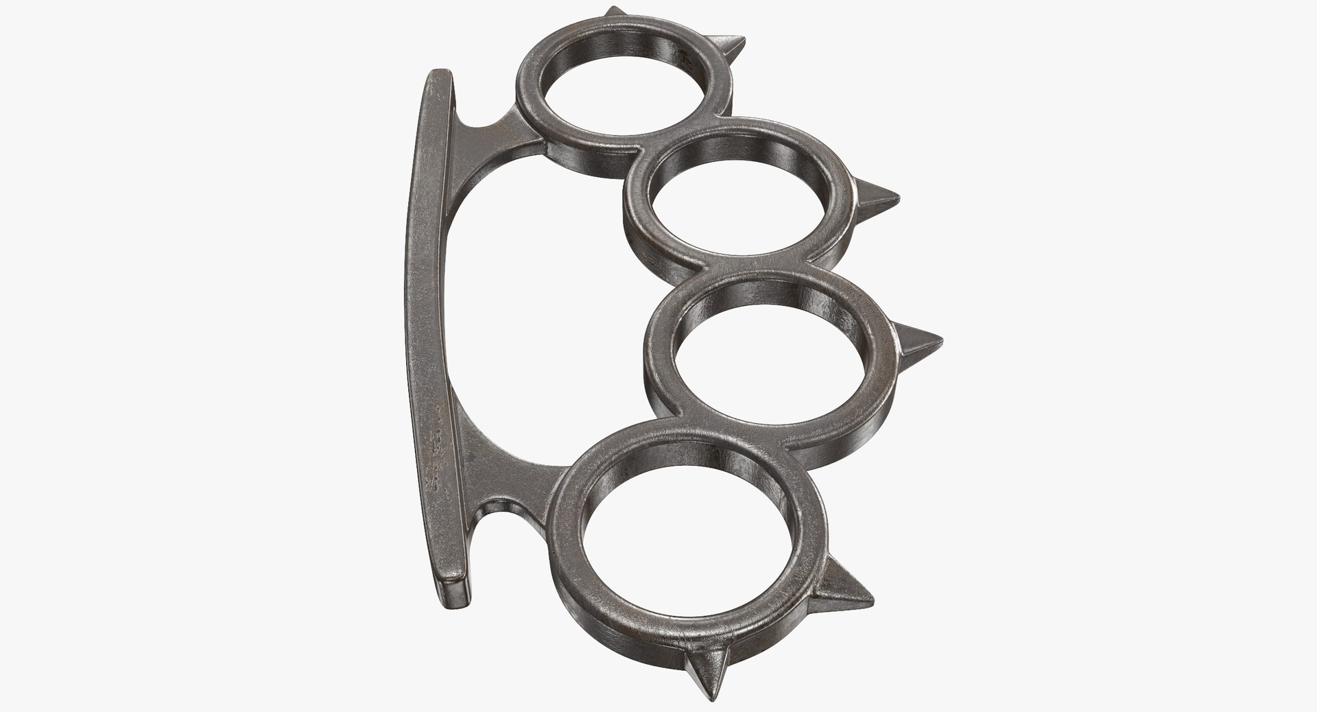 3D Brass Knuckles Model - TurboSquid 1391966