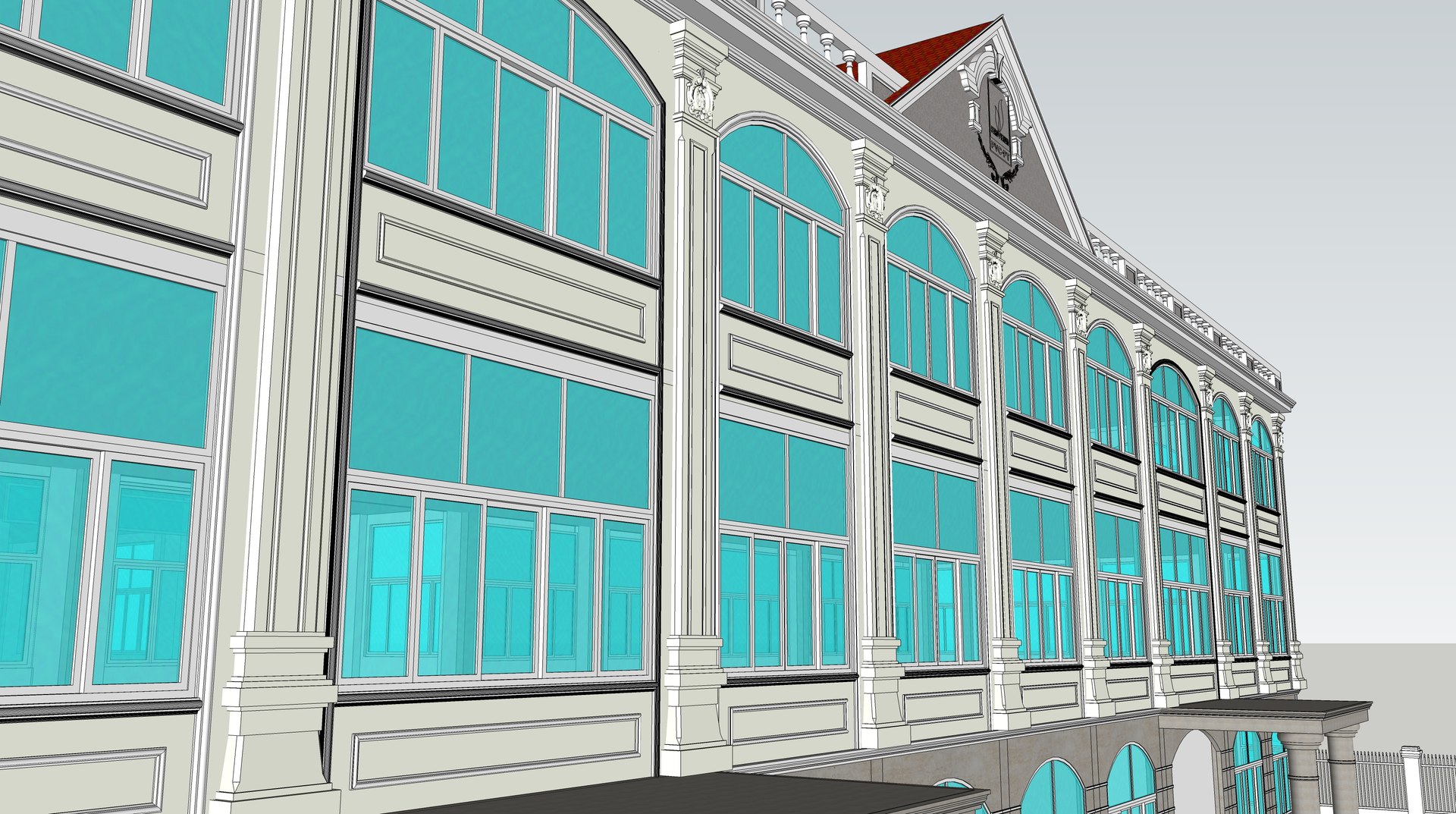 3D Government Building Model | 1142484 | TurboSquid