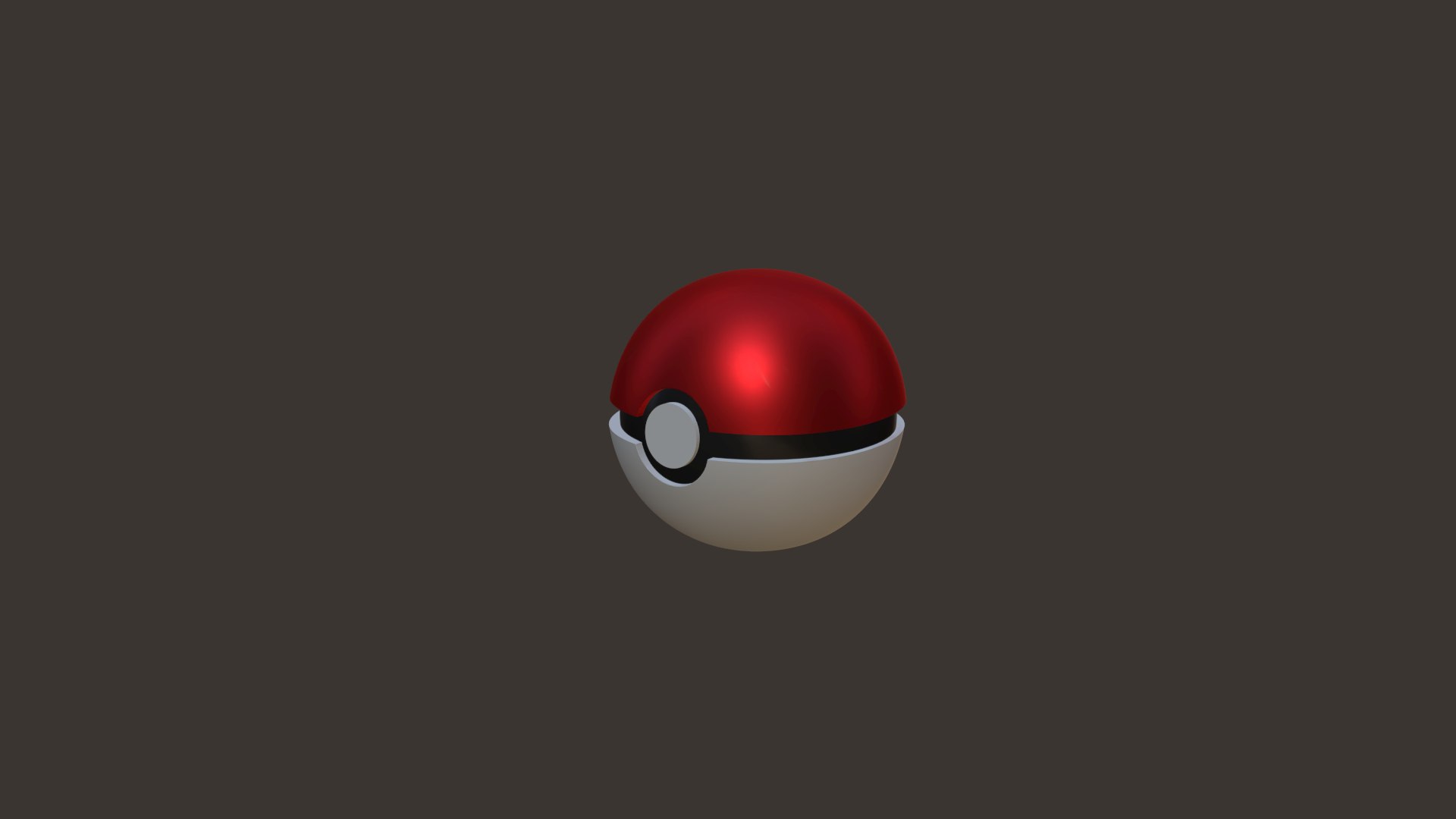 Pokeball Simple 3D - TurboSquid 1901491
