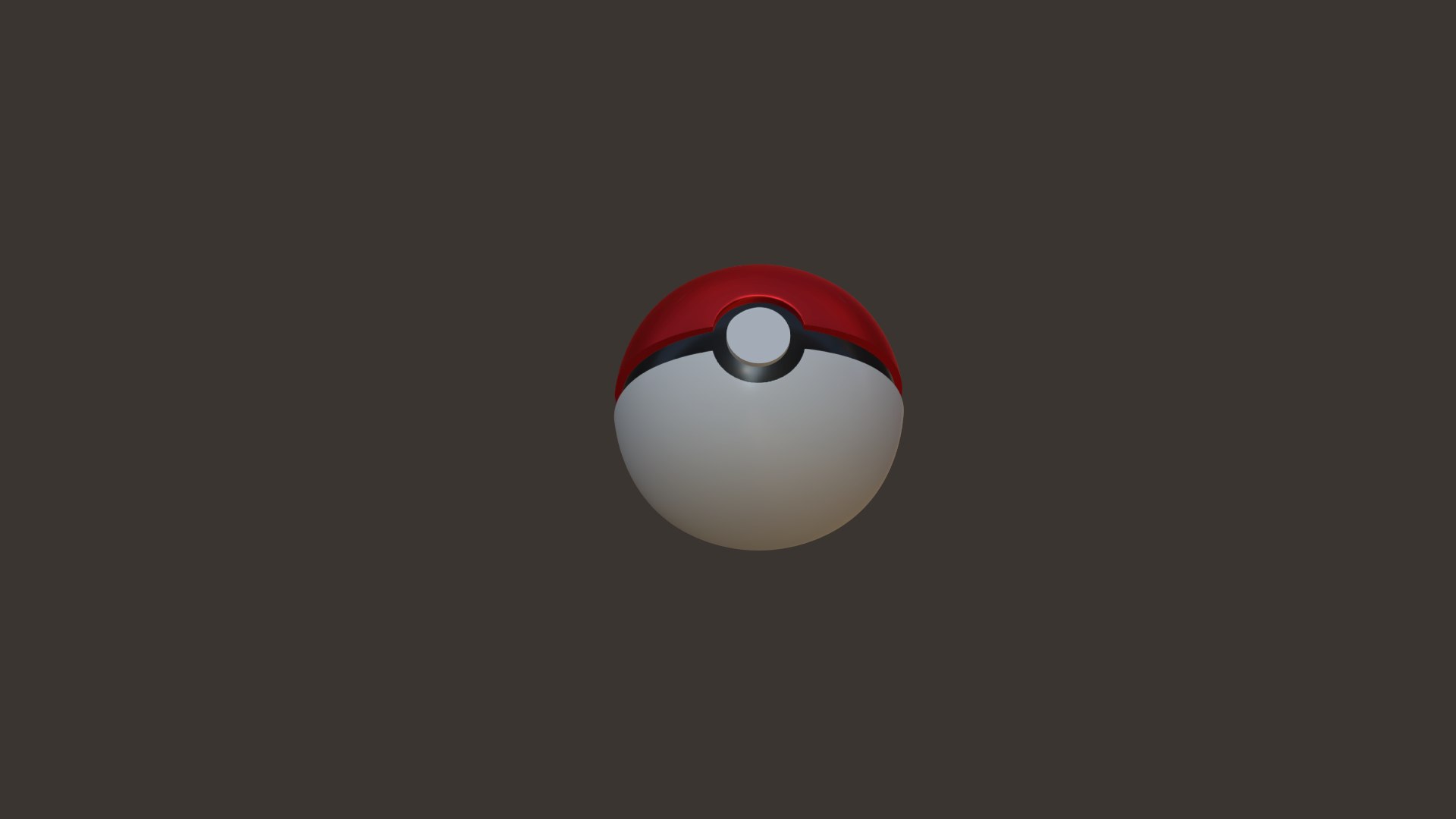 Pokeball Simple 3D - TurboSquid 1901491