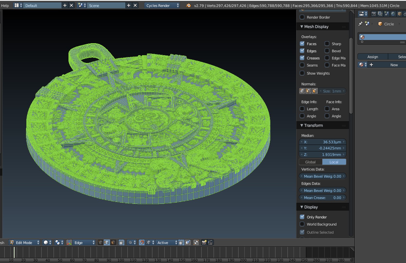 Aztec Sun Stone Model - TurboSquid 1407185