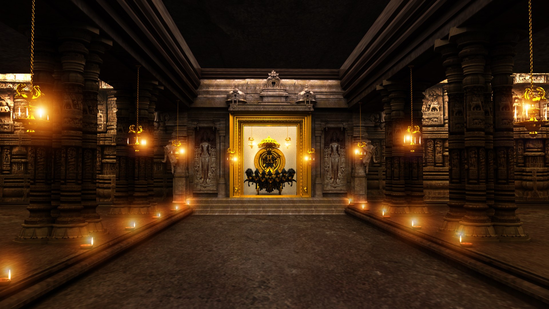 God Surya Bhagavan Temple 3D Model - TurboSquid 1930887