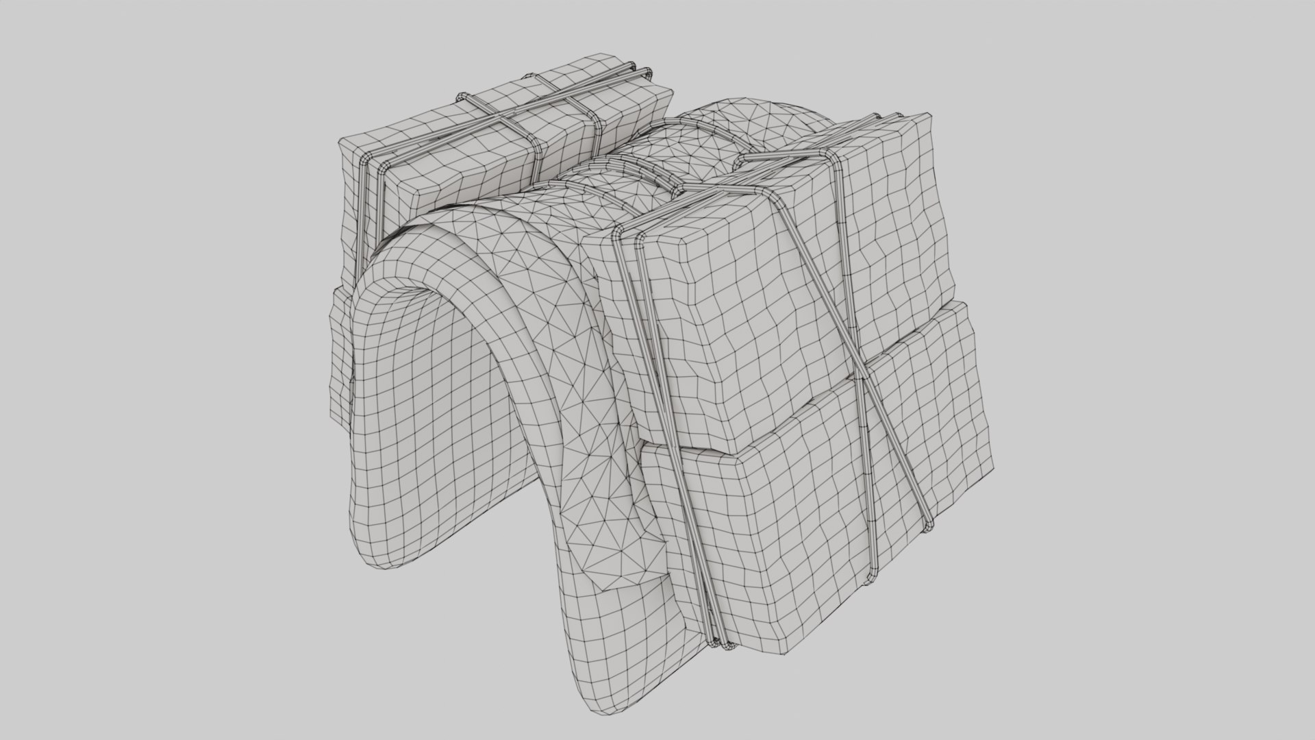 3D Camel Saddle For Weights Transportation - Two Versions - TurboSquid ...