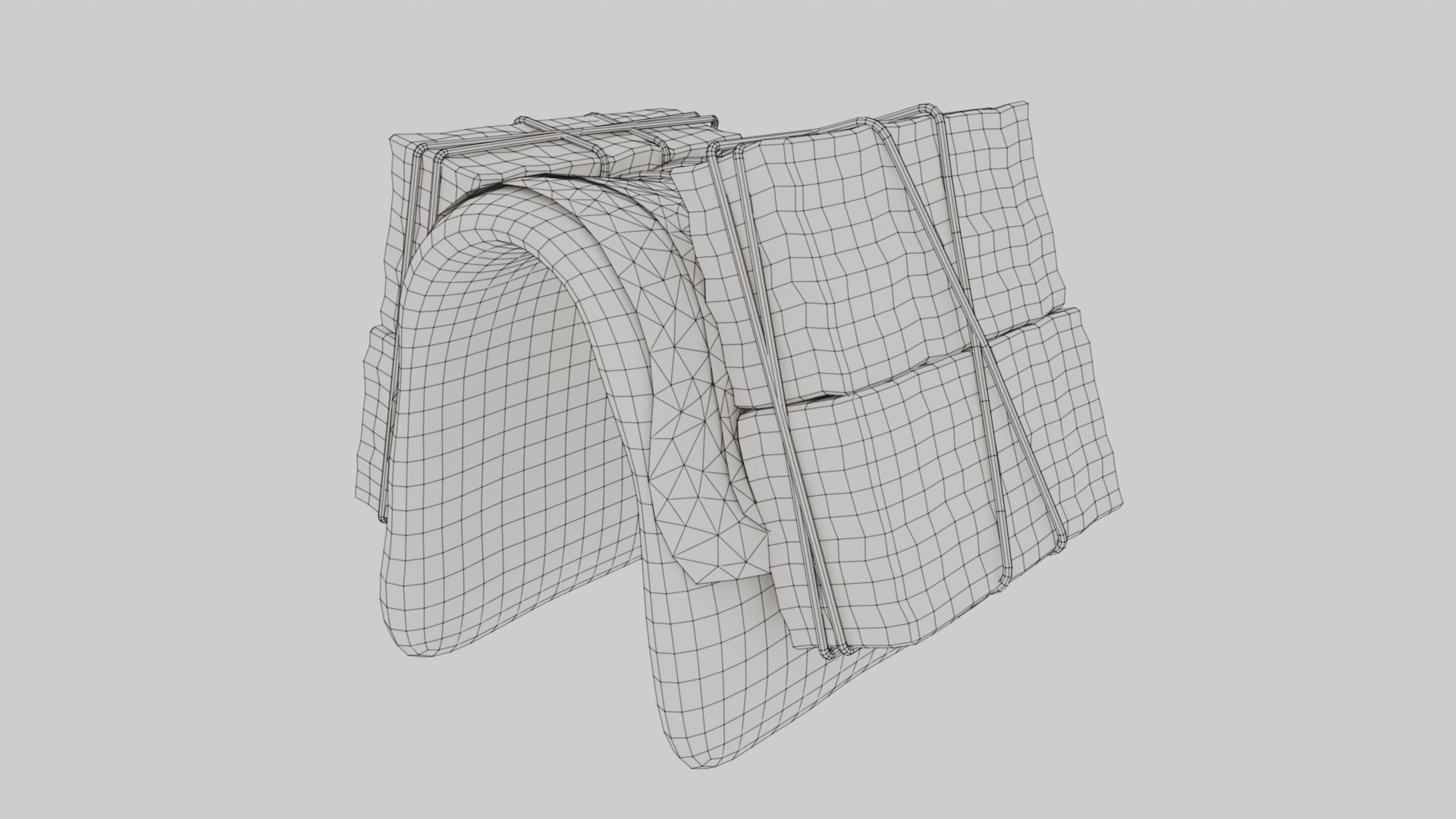 3D Camel Saddle For Weights Transportation - Two Versions - TurboSquid ...