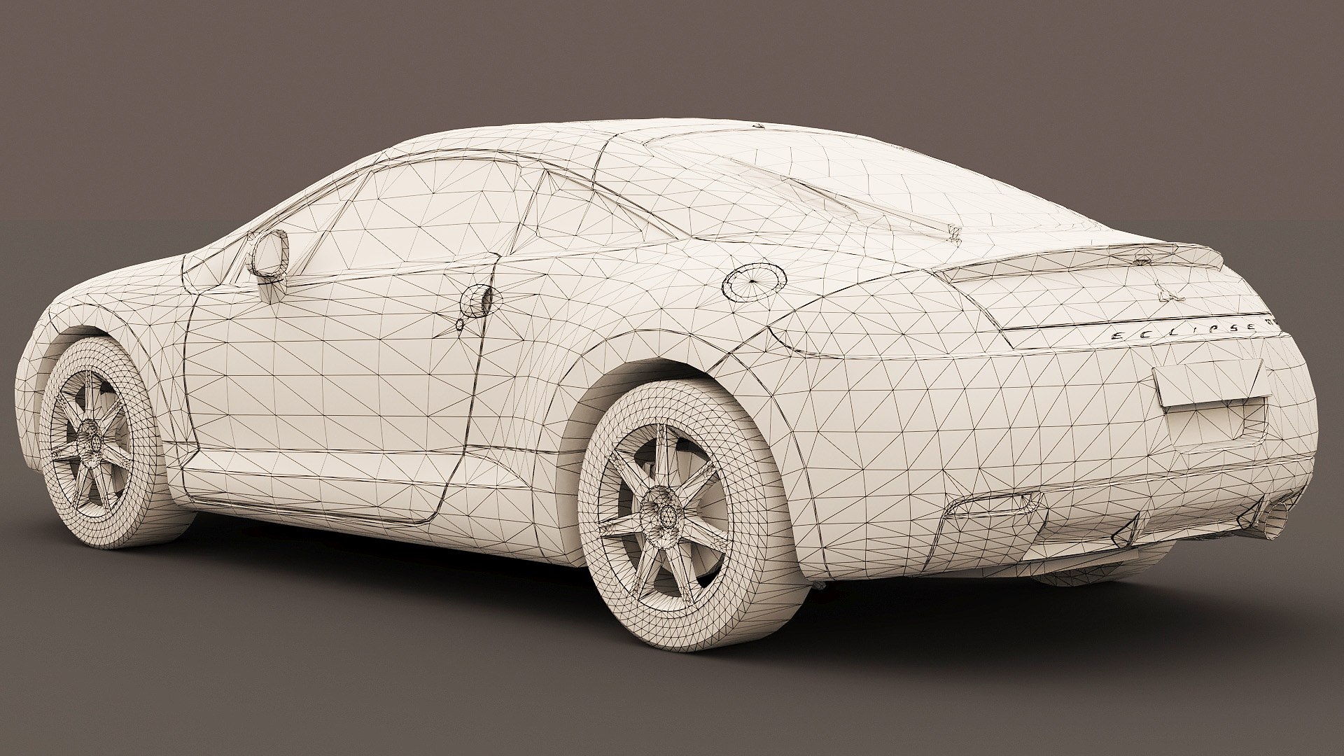 3D Mitsubishi Eclipse GT 2006 - TurboSquid 2195515