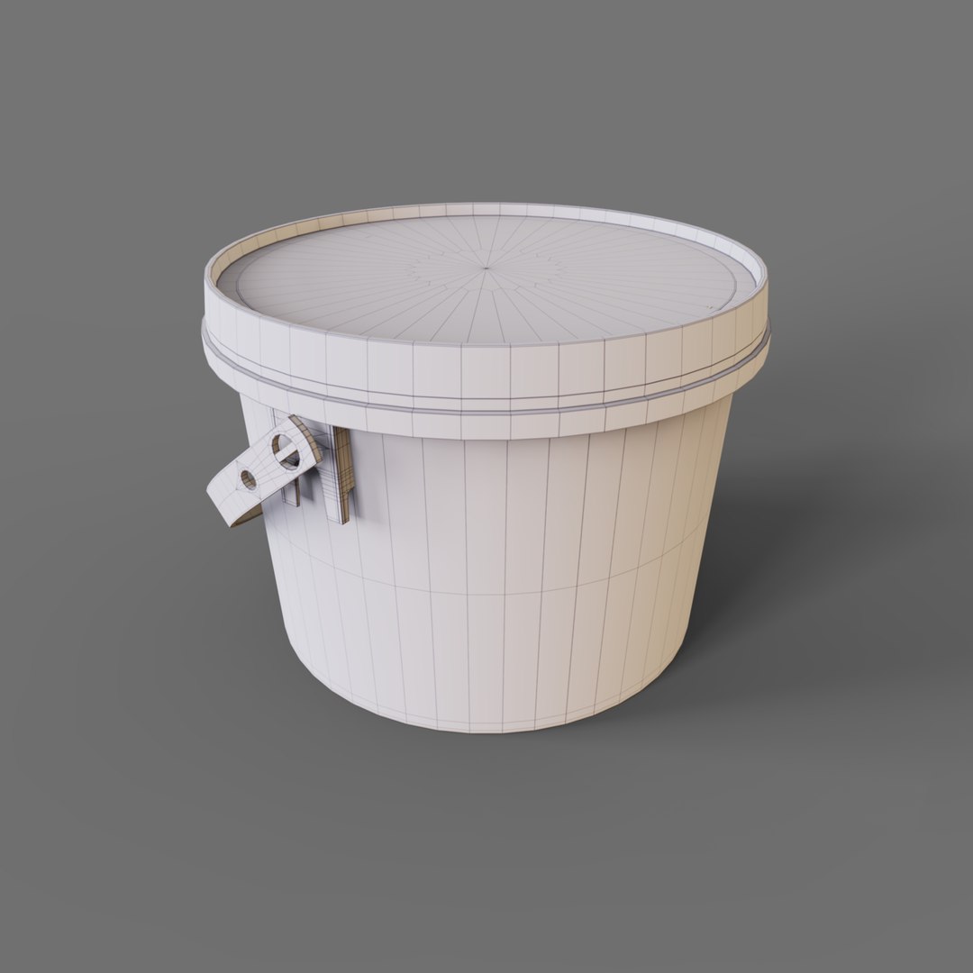 3D Cream Cheese Arla Puck 1500g Model - TurboSquid 2265711