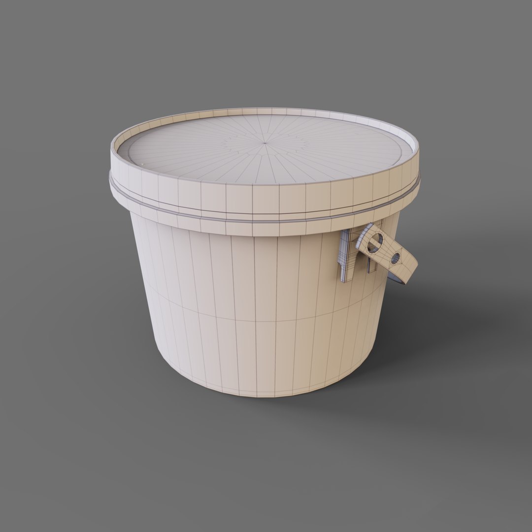 3D Cream Cheese Arla Puck 1500g Model - TurboSquid 2265711