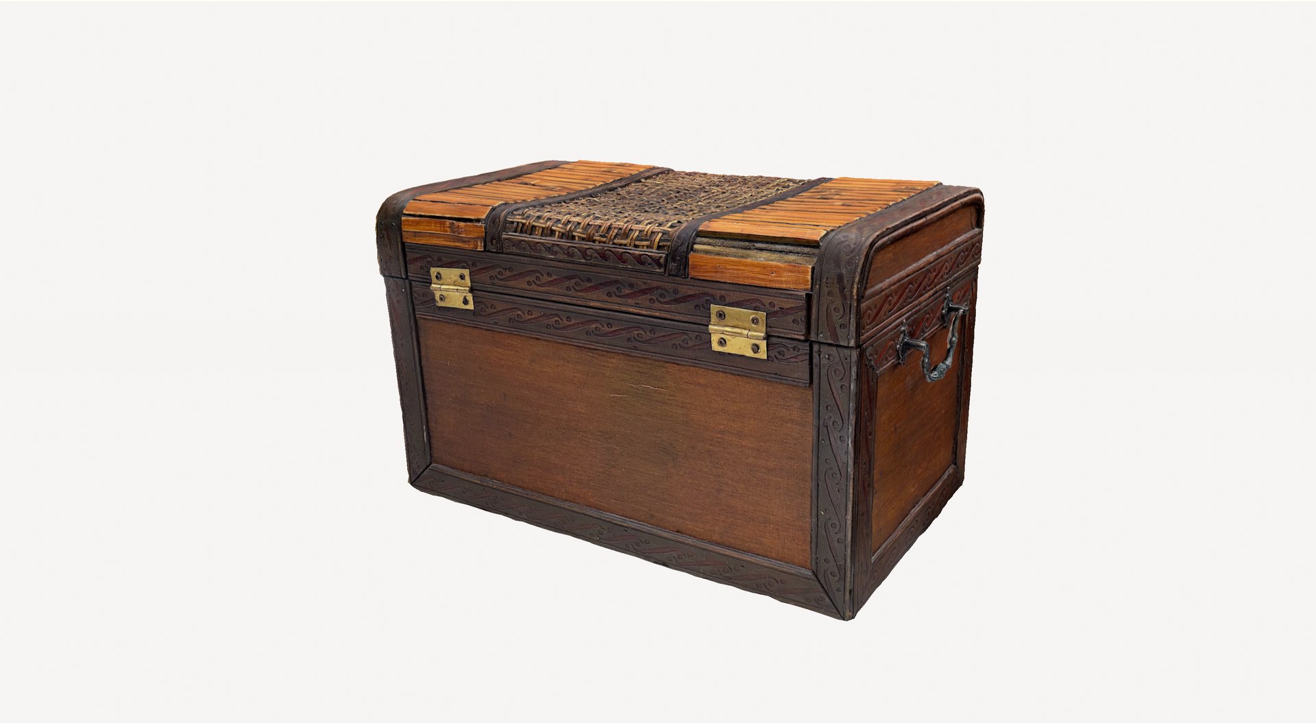 3D Bamboo chest model - TurboSquid 2125321