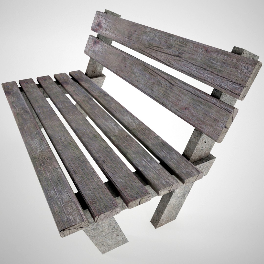 Bench Games Scene 3d Max