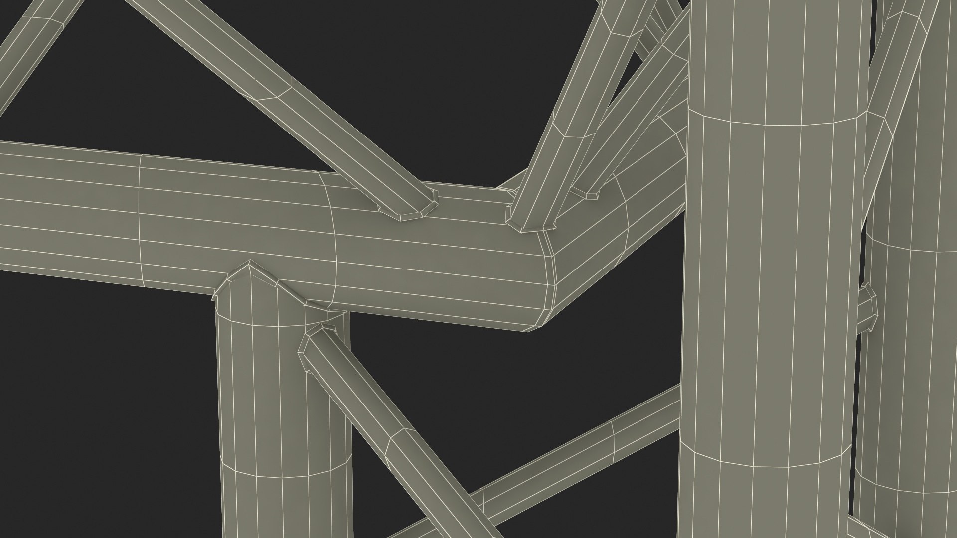 Development Truss Modular Triangular Model - TurboSquid 2264767