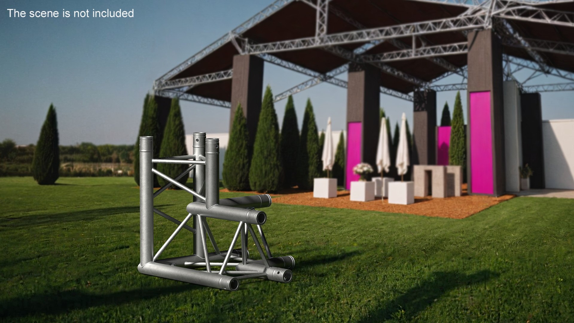 Development Truss Modular Triangular Model - TurboSquid 2264767