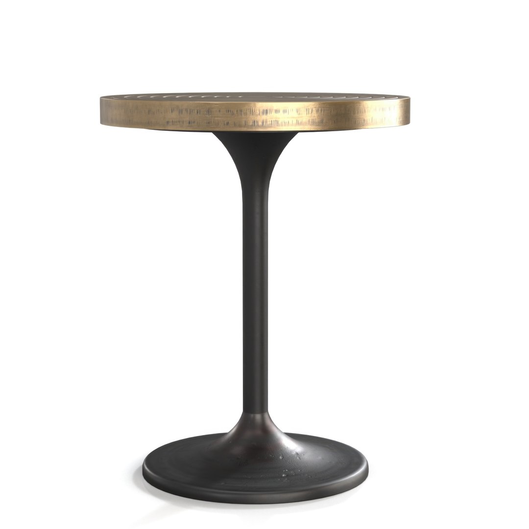 Arteriors Daryl Side Table PBR 3D Model - TurboSquid 2222419
