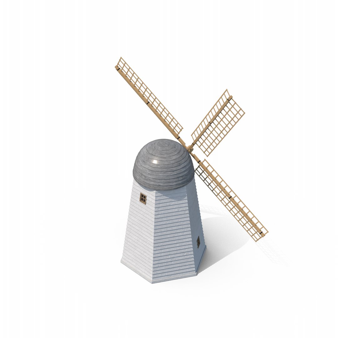 Windmill 3D Model - TurboSquid 2294942