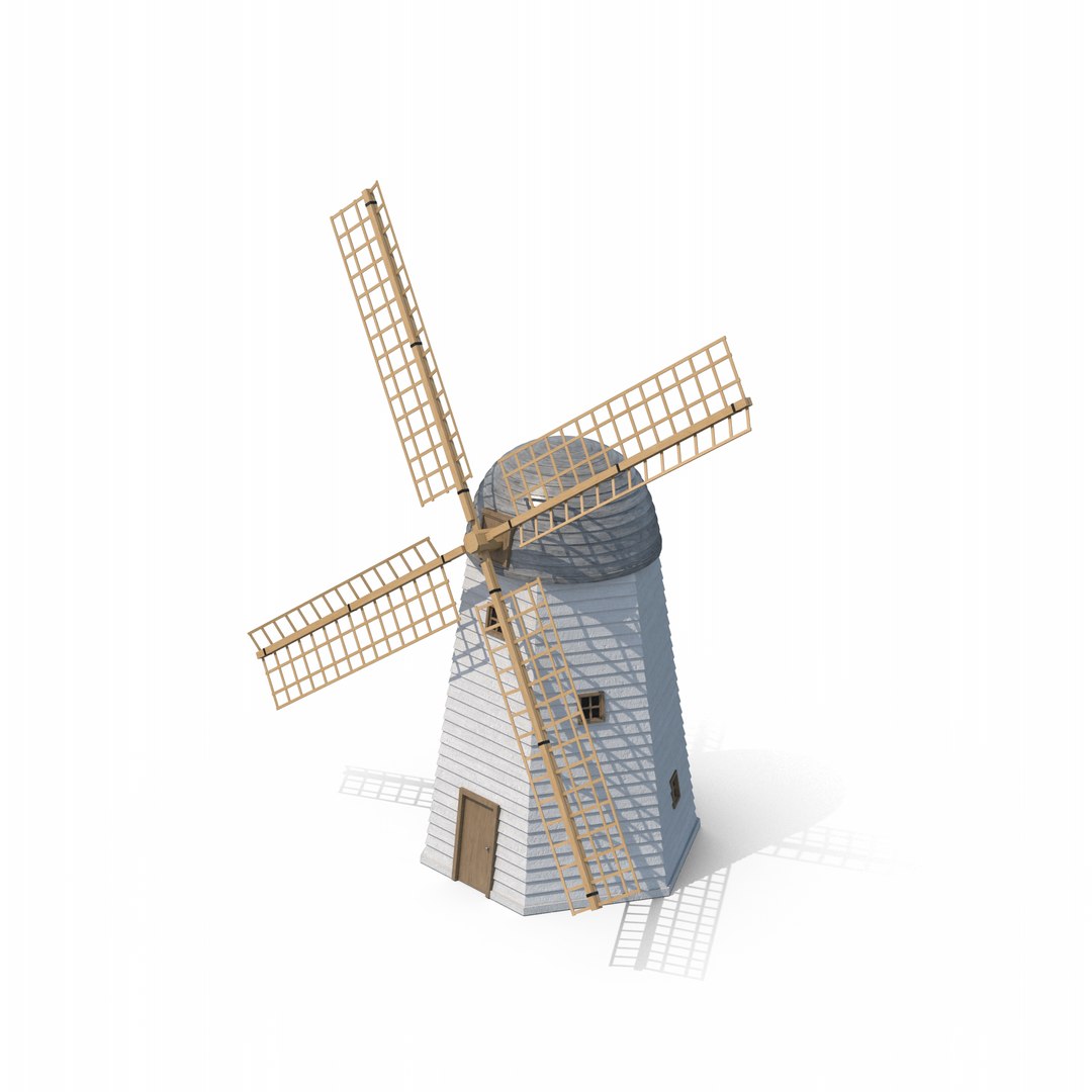 Windmill 3D Model - TurboSquid 2294942