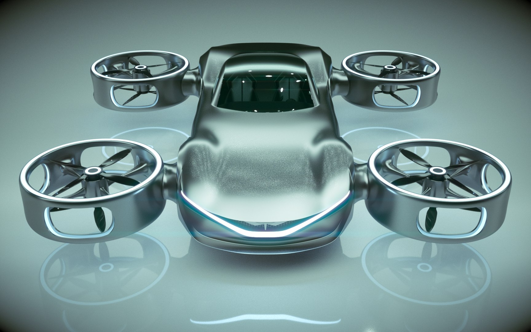 T Copter Car 42 3D - TurboSquid 1973767