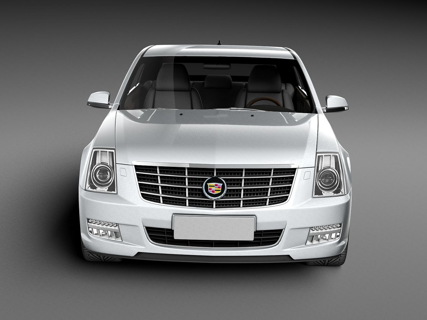 Cadillac Sls Sedan Luxury 3d Model