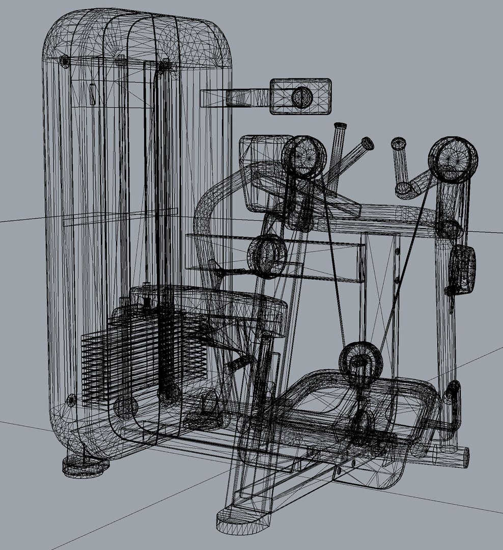 Gym Equipment 3D Model - TurboSquid 1662462