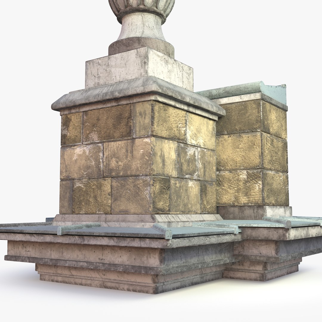 StonePillar0001 3D Model - TurboSquid 1961367